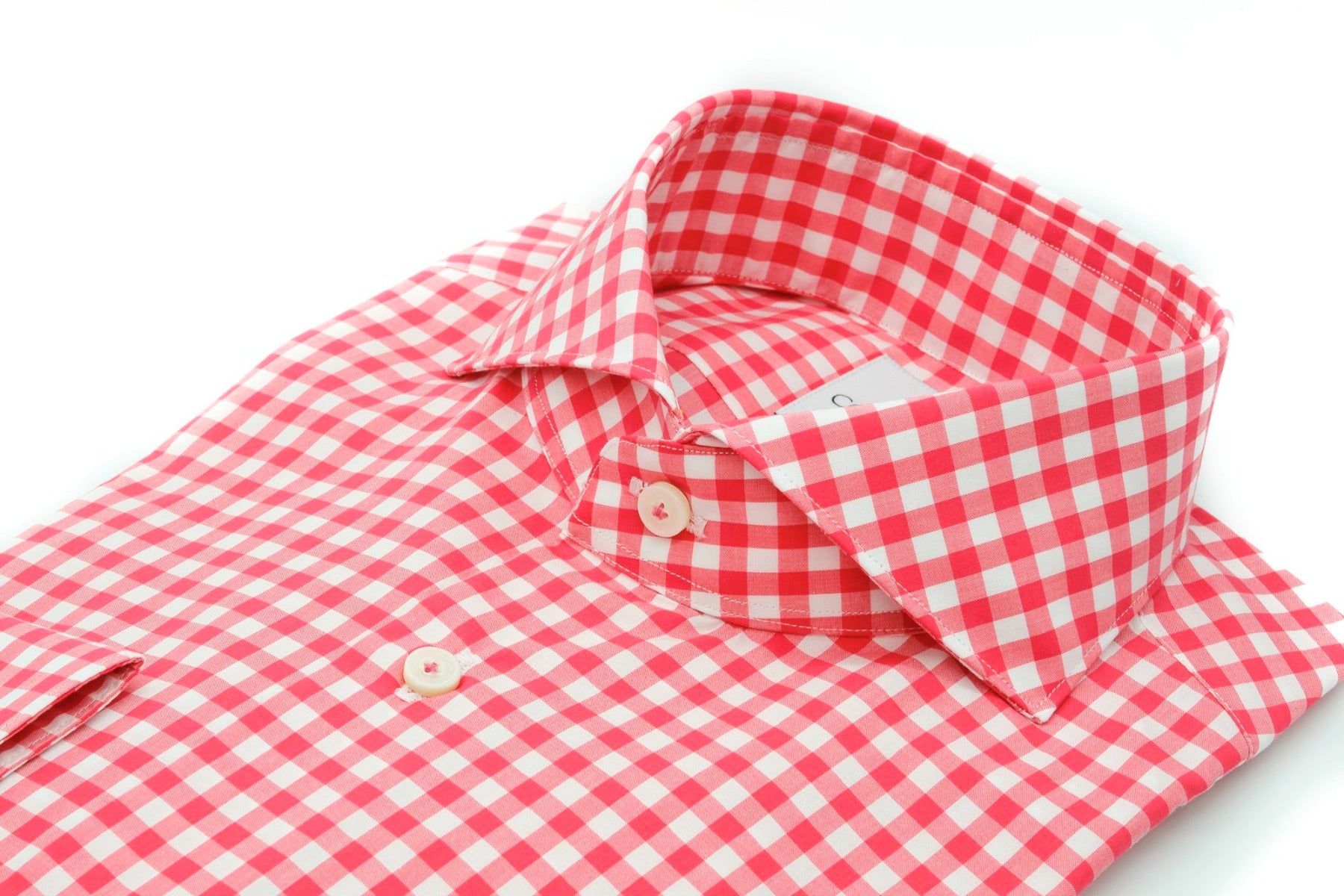 Check Zephir Shirt Strawberry – CORDONE1956